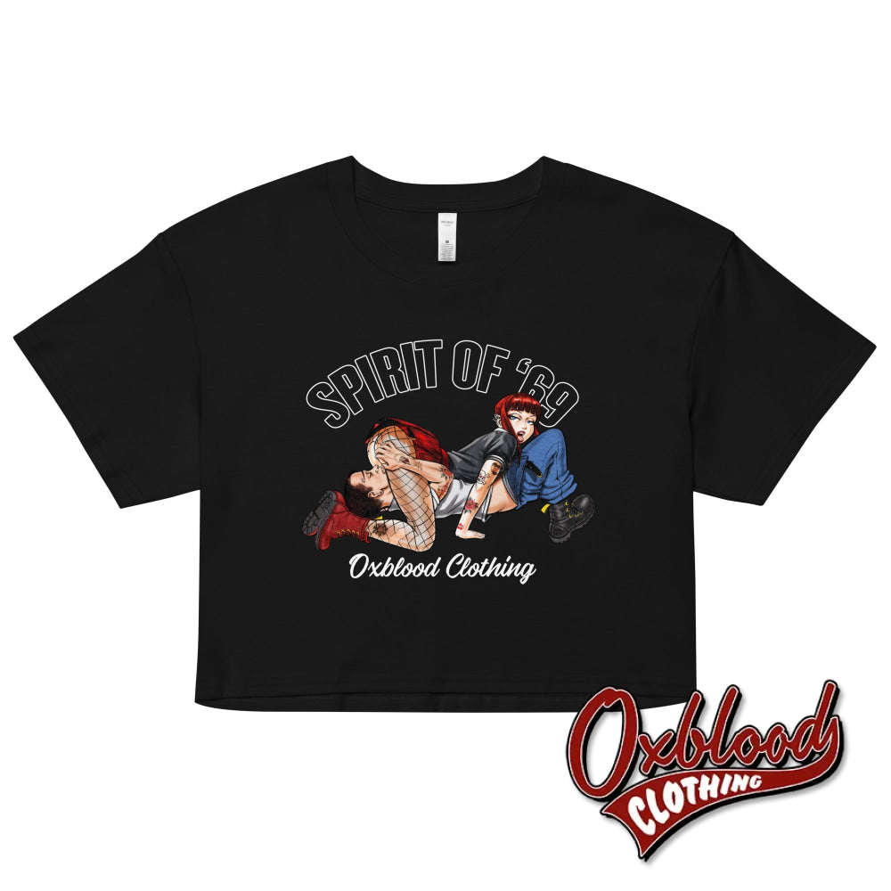 Women’s The Spirit of 69 crop top - 80's Style – Oxblood Clothing